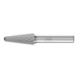Pferd TOOLS Hartmetall Fr&auml;sstift Rundkegel KEL &Oslash; 12x30mm Schaft-&Oslash; 8 mm Z3P universal mittel kreuzverzahnt (21125228)