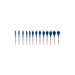 Bosch EXPERT SelfCut Speed Flachfr&auml;sbohrer-Set 10/12/13/14/16/18/20/22/24/25/28/30/32mm 13-tlg. f&uuml;r Dreh- und Schlagbohrer (2608900336)
