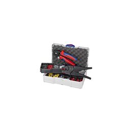 Knipex 97 90 10 Crimp-Sortiment f&uuml;r Aderendh&uuml;lsen 1 x 12 40 200, 1 x 97 53 04, 8 x Aderendh&uuml;lsen-Sets 265 mm)