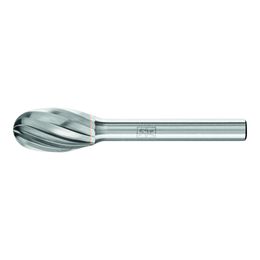Pferd TOOLS Hartmetall Fr&auml;sstift Tropfen TRE &Oslash; 12x20mm Schaft-&Oslash; 6 mm Z1 universal grob (21135116)