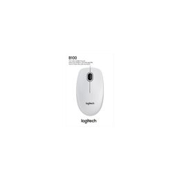 Logitech Maus Optisch,Business B100 USB ws (52-990-074)
