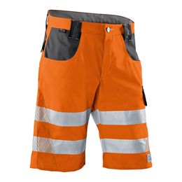 K&Uuml;BLER WORKWEAR K&uuml;bler PSA Reflectiq Shorts 2307 warnorange/anthrazit 56 ; K&uuml;bler Workwear (23078340-3797-56)