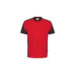 HAKRO T-Shirt Contrast Performance, rot, Unisex-Gr&ouml;&szlig;e: 2XL (290-002/2XL)