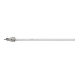 Pferd TOOLS Hartmetall Fr&auml;sstift Spitzbogen SPG &Oslash; 06x13 mm Schaft-&Oslash; 3x75 mm Z5 universal fein (21222757)