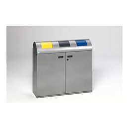 Var Wertstoffsammelstation WS 100R silber 240 l (21201)