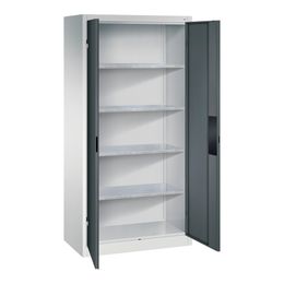 C+P Schwerlastschrank Acurado, 1950x930x500mm, 7035/7016 ; C + P M&ouml;belsysteme (8921-052|S10458)