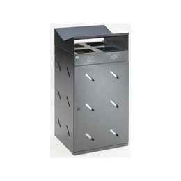 Var Wertstoffsammelstation WS 58 4-Fach 200 l antik-silber 200 l (21340)