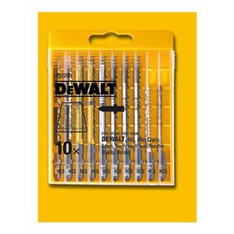 Dewalt Stichs&auml;gebl&auml;tter-Set 10-tlg. Holz DT2290-QZ)