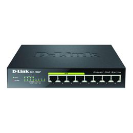 DLink Deutschland 8-Port Gigabit Switch PoE Layer 2 DGS-1008P/E)
