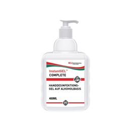 Stoko InstantGEL Complete Gel-Handdesinfektion 400 ml Pumpflasche Alkoholbasis ; SC Johnson Professional (ISG400MLDE)