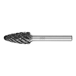 Pferd TOOLS Hartmetall Hochleistungsfr&auml;sstift STEEL Rundbogen RBF &Oslash; 12x25 mm Schaft-&Oslash; 6 mm HICOAT f&uuml;r Stahl (21117890)