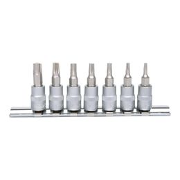 KS Tools 1/4" Bit-Stecknuss-Satz TX, 7-teilig, T10-T40 (911.1458)