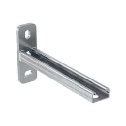 Fischer FCA 21 - 300 Auslegerkonsole f&uuml;r Fassadenbefestigung mit Anschlussplatte und Auslegerrohr, 537208)