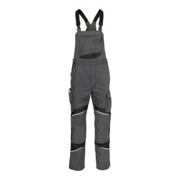 K&Uuml;BLER WORKWEAR K&uuml;bler ACTIVIQ cotton+ Latzhose anthrazit/schwarz 62 ; K&uuml;bler Workwear (3450 3421-9799-62)