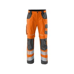 K&Uuml;BLER WORKWEAR K&uuml;bler PSA Reflectiq Hose 2207 warnorange/anthrazit 98 ; K&uuml;bler Workwear (22078340-3797-98)