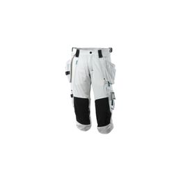 Mascot Dreiviertel-Hose, H&auml;ngetaschen, Stretchs Dreiviertel-Hose Gr&ouml;&szlig;e C62, weiss (17049-311-06-C62)