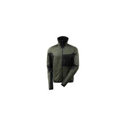 Mascot Fleecepullover mit Rei&szlig;verschluss Microfleecejacke Gr&ouml;&szlig;e S, mossgr&uuml;n/schwarz (17103-316-3309-S)