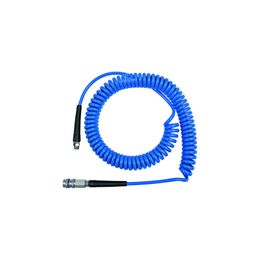 Riegler Spiralschlauch-Stahlkupplung-Set, PU, Schlauch-&Atilde;&cedil; 10x6,5, 3,0 m (SP10300PUSSK)
