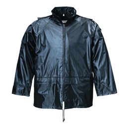 Terratrend Rainforce Regenjacke schwarz Gr&ouml;&szlig;e M ; Terrax (9405-1000-Gr. -M)