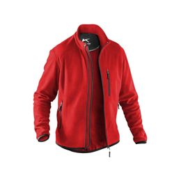 K&Uuml;BLER WORKWEAR K&uuml;bler Fleecejacke mittelrot M ; K&uuml;bler Workwear (1242 5369-55-M)