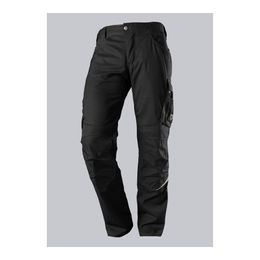 BP&reg; Leichte Arbeitshose mit Kniepolstertaschen, schwarz, Gr. 50, L&auml;nge n (1998-570-0032-50-n)