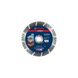 Bosch EXPERT MultiMaterial Diamanttrennscheiben 180 x 22,23 x 2,4 x 12mm f&uuml;r gro&szlig;e Winkelschleifer mit Spannmutter (2608900662)