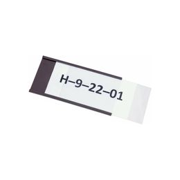 EICHNER Magnetisches C-Profil + Papiereinlage + transparenter Klarsichtfolie 50 x 100 mm (9218-02366)