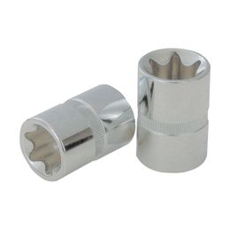 KS Tools 1/2" CHROMEplus TX-E-Stecknuss, E14 (918.1277)