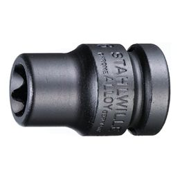 Stahlwille 1/2" (12,5mm) IMPACT-Steckschl&uuml;sseleinsatz Innen-TX E12 L.38mm (23080012)