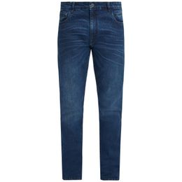 !Solid Bequeme Jeans SOLID "Jeans SDFinlay", Herren, Gr. 33, L&auml;nge 30, blau (middle blau denim), Obermaterial: 98% Baumwolle CO. 2% Elasthan EL., Jeans