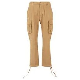 Cargohose 2Y STUDIOS "2Y Studios Luki Cord Cargo Pants", Damen, Gr. 36, Normalgr&ouml;&szlig;en, sand, 100% Baumwolle, unifarben, relaxed fit, Hosen Cargohose