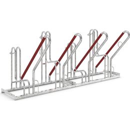 WSM Anlehnparker, Modell 4500 XBF, einseitig, 4 Einstellpl&auml;tze