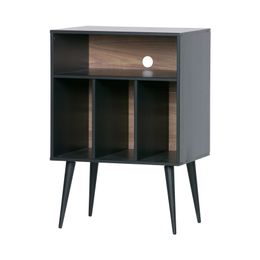 Tchibo - Woood Schrank &raquo;James&laquo; - 60x44x83cm - schwarz - Kiefernholz / Holz