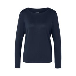 Tchibo - Langarm-Sportshirt &raquo;supersoft&laquo; - Damen - Gr. S - dunkelblau