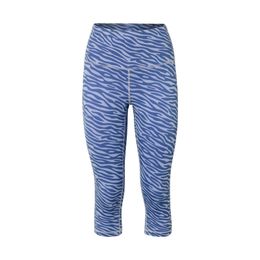 Tchibo - 3/4-Sportleggings &raquo;ActiveSoft&laquo; - Damen - Gr. L - lila/print