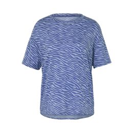 Tchibo - Sportshirt - Damen - Gr. L - lila/print