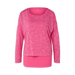 Tchibo - 2-in-1-Sportshirt - Damen - Gr. XL - pink
