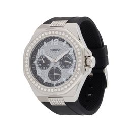 Guess Uhr 'EMPIRE' Herren Gr&ouml;&szlig;e One Size schwarz / silber