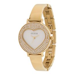 Guess Uhr 'HARTLY' Damen Gr&ouml;&szlig;e One Size gold / wei&szlig;