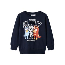name it Sweatshirt 'Bluey' Jungen Gr&ouml;&szlig;e 92 navy / mischfarben