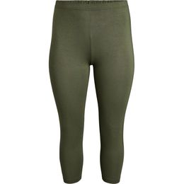 ZIZZI Leggings Damen Gr&ouml;&szlig;e XL/XXL oliv