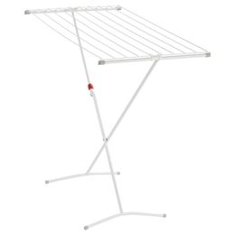 Leifheit Standtrockner Classic 100 Easy, Wei&szlig;, Metall, Kunststoff, 102x93x51 cm, Kindersicherung, klappbar, platzsparend, Haushaltsreinigung, W&auml;schepflege, W&auml;schest&auml;nder