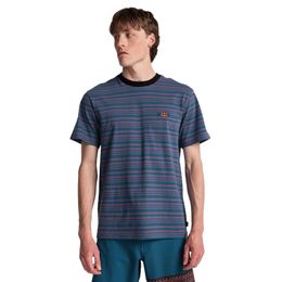 Billabong Shirt 'Baxter' male size S marine blue / Indigo / Black