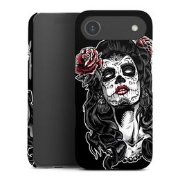 DeinDesign iPhone Air Handy Premium Case Smartphone Handyh&uuml;lle Schutzh&uuml;lle matt Rock 'N' Roll Totenkopf D&iacute;a De Los Muertos Premium Case