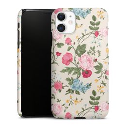 DeinDesign iPhone 11 Handy Premium Case Smartphone Handyh&uuml;lle Schutzh&uuml;lle matt Flowers Vintage Ornament Premium Case