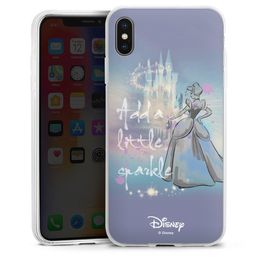 DeinDesign iPhone Xs Max Handy Silikon H&uuml;lle Case transparent Handyh&uuml;lle Disney Cinderella Official Licensed Product Silikon Case