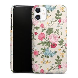 DeinDesign iPhone 11 Handy Premium Case Smartphone Handyh&uuml;lle Schutzh&uuml;lle gl&auml;nzend Flowers Vintage Ornament Premium Case