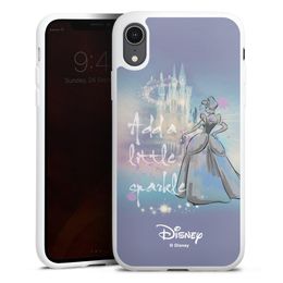 DeinDesign iPhone Xr Handy Silikon H&uuml;lle Case wei&szlig; Handyh&uuml;lle Disney Cinderella Official Licensed Product Silikon Case