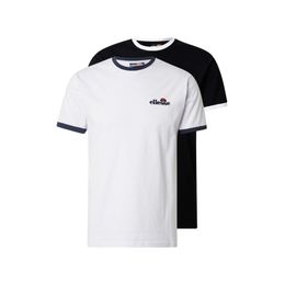 Ellesse T-Shirt 'Meduno' Herren Gr&ouml;&szlig;e XS dunkelblau / orange / rot / wei&szlig;