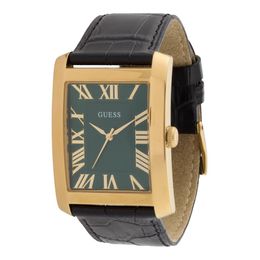 Guess Analog Watch 'Clyde' male Gold, Black size One Size